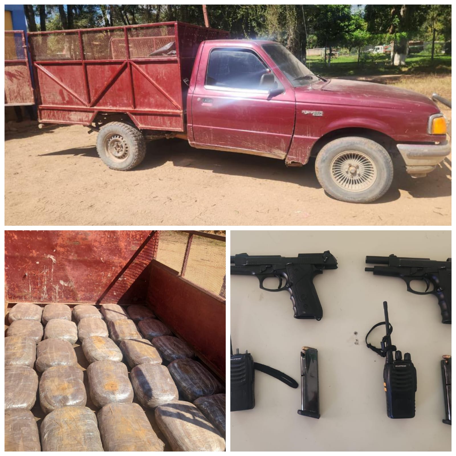 Policía Nacional decomisan 125 libras de marihuana y capturan a dos ...