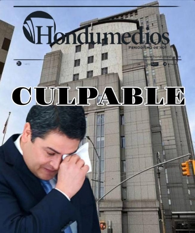 JOH "CULPABLE" de todos los cargos que se le imputan en corte de Nueva ...