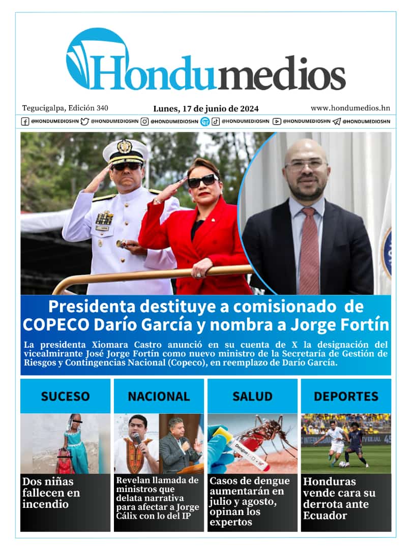 Portada para este lunes 17 de junio del 2024 Portada para este lunes 17 de junio del 2024