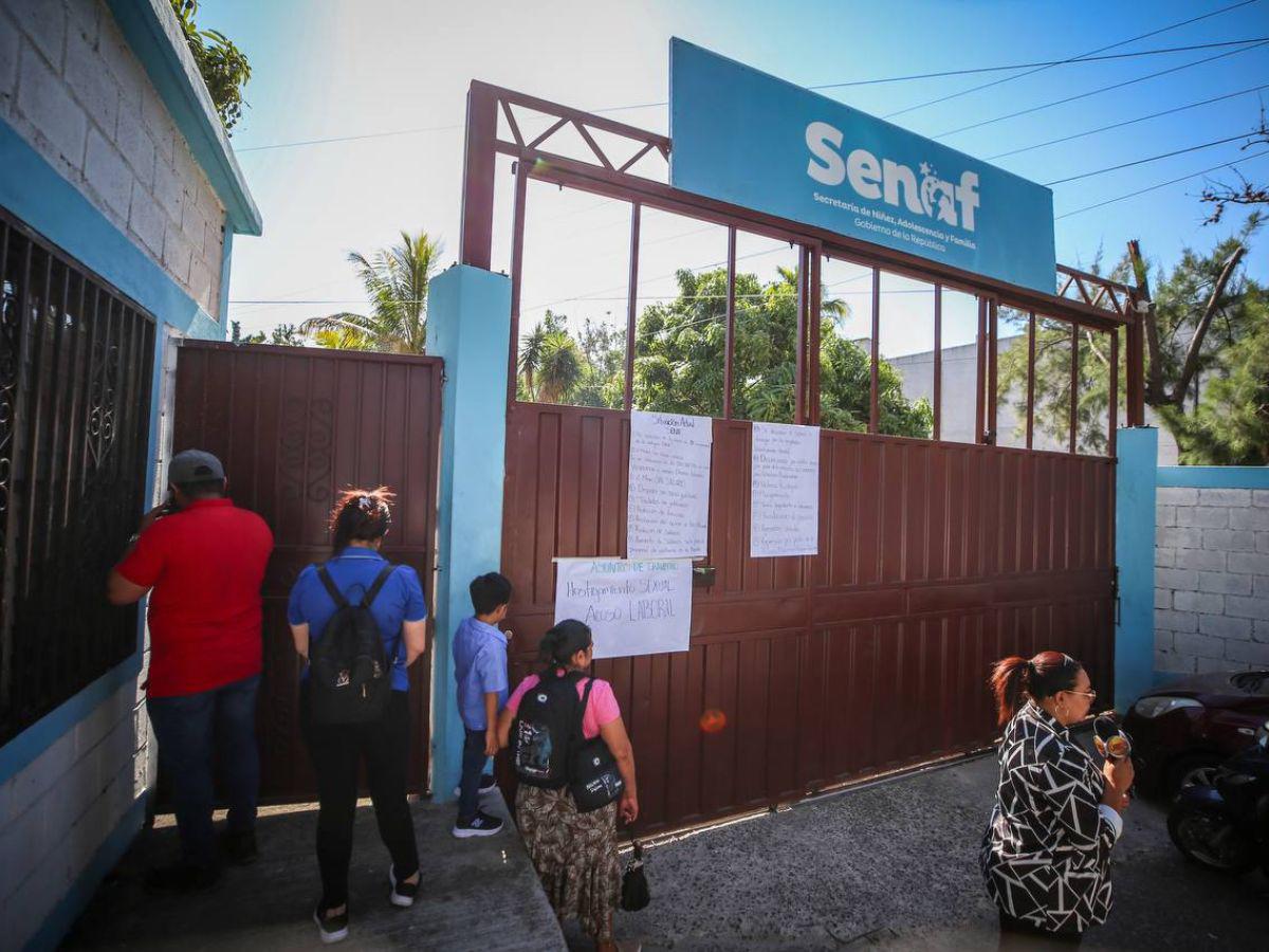 SENAF a reunión urgente por muerte de menores