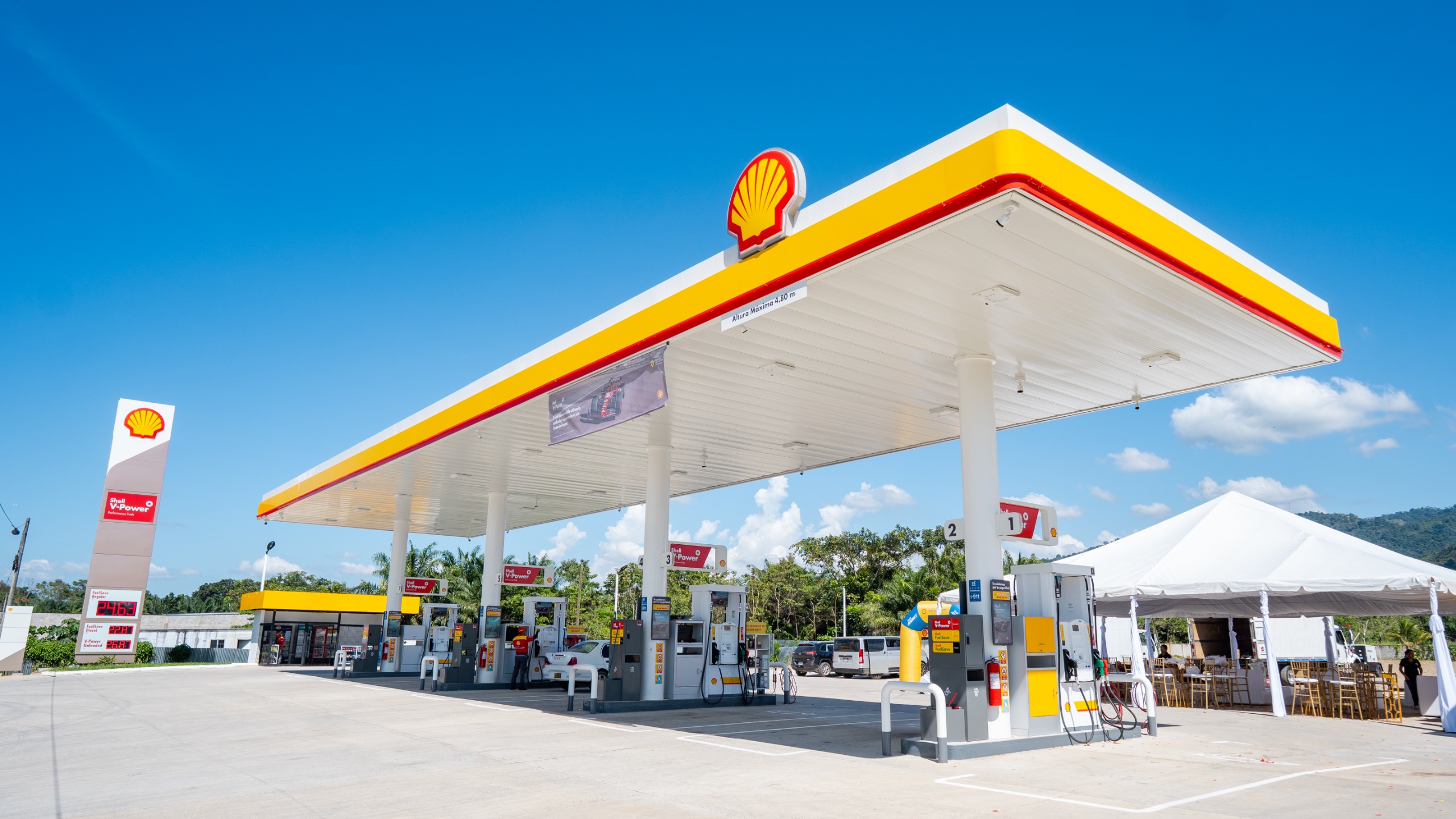 PETRHOSA realiza la apertura de su primera estación de servicio “Shell ...